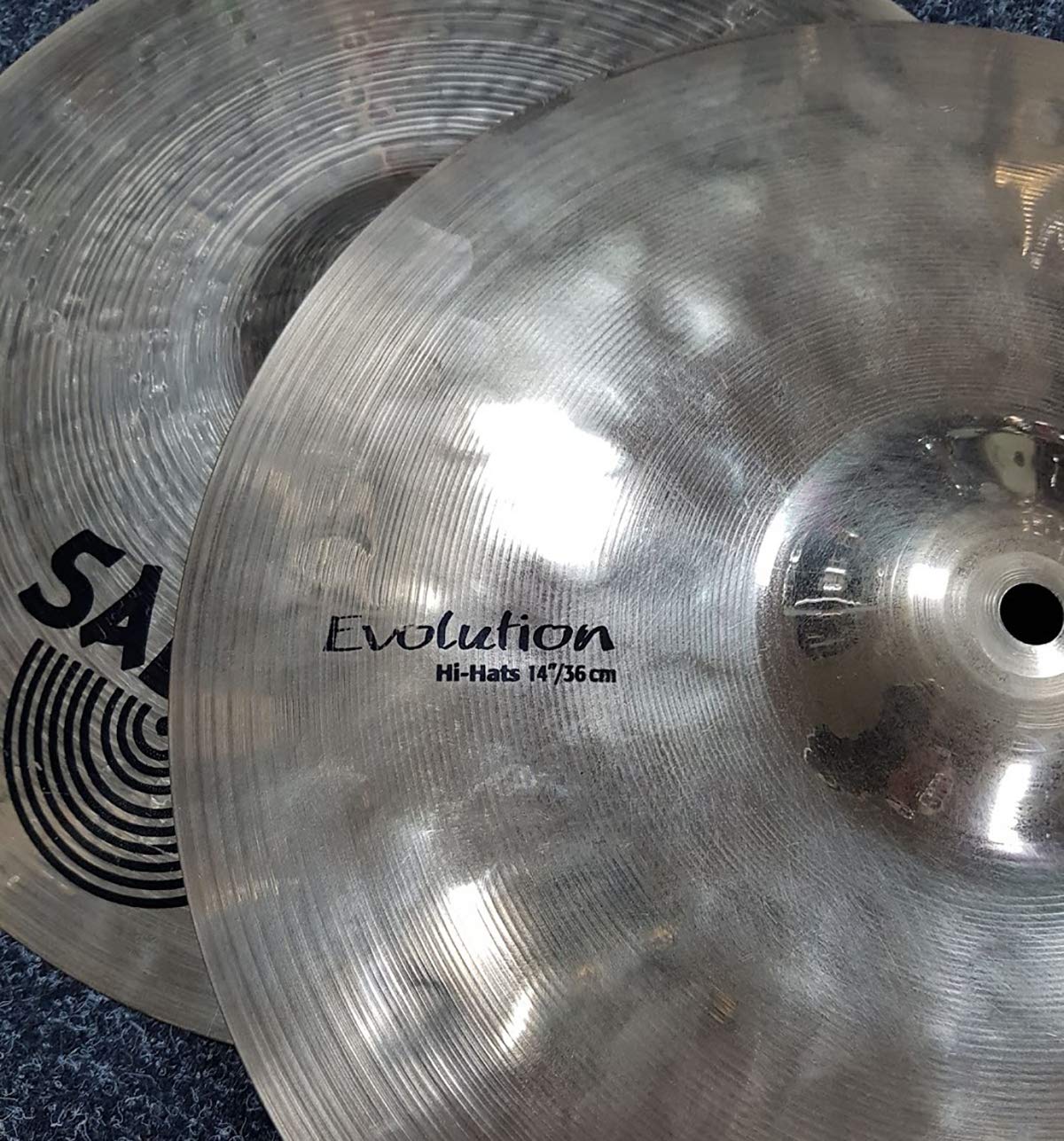 SABIAN 14" HHX Evolution Hi-Hats, Brilliant Finish