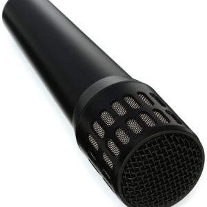 Audix i5 Dynamic Instrument Microphone: Pro Snare Mic/Guitar Amp Microphone - Black