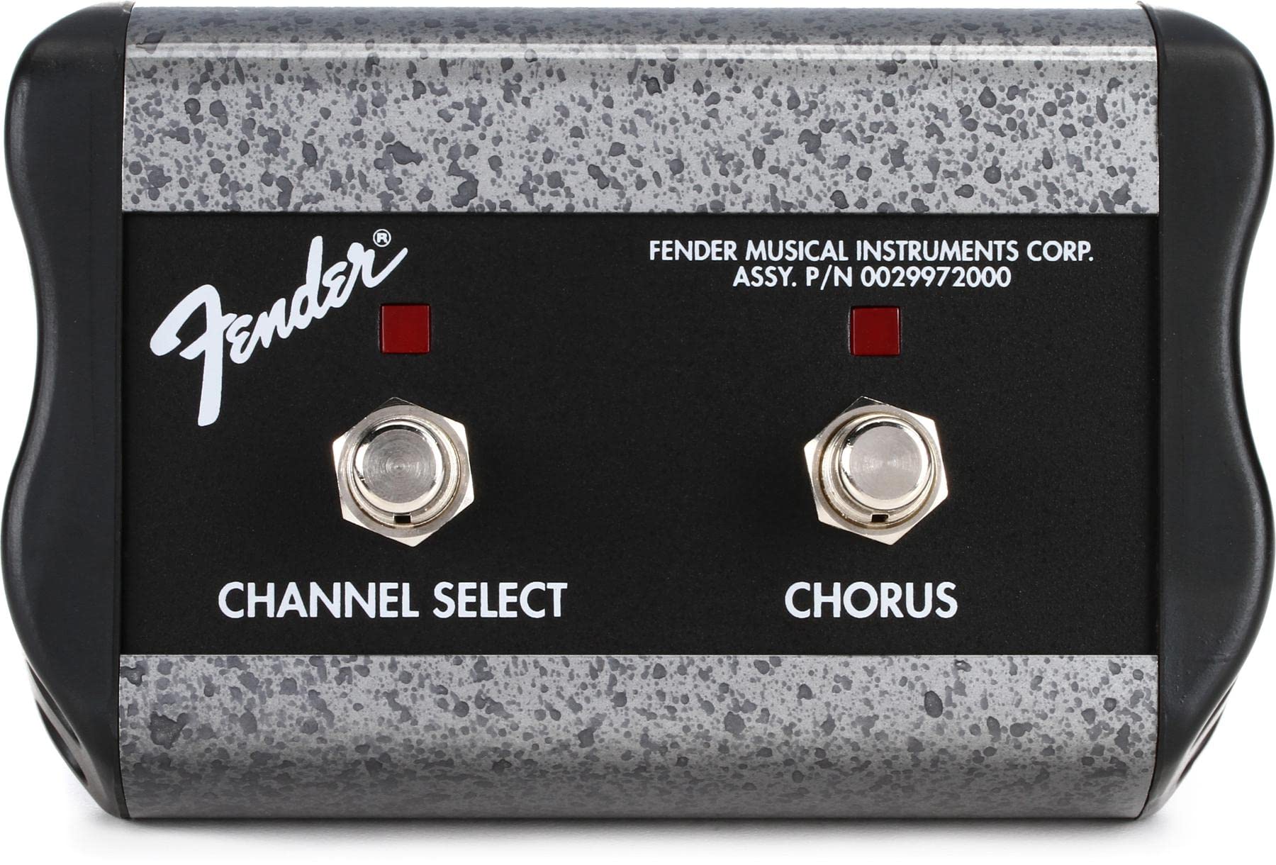 Fender 2-Button Footswitch: Channel/Chorus On/Off with 1/4 Inch Jack