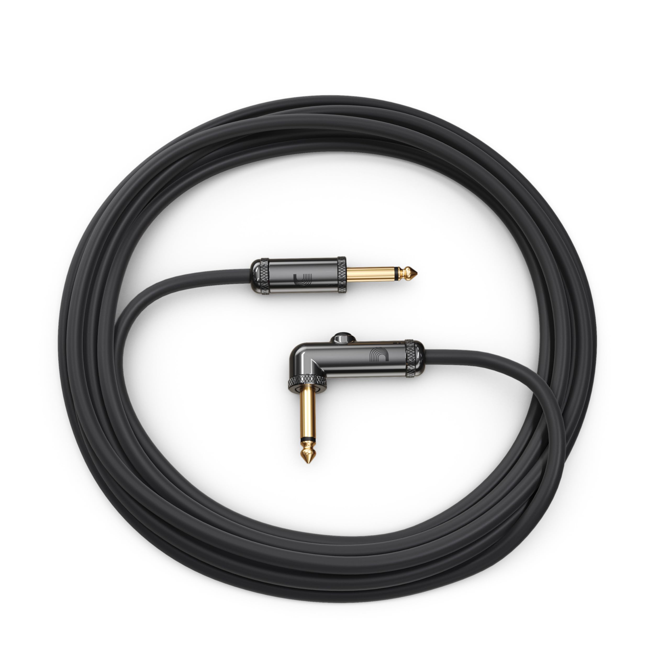 D'Addario Accessories Cable, Black, 20 feet (PW-AGRA-20)