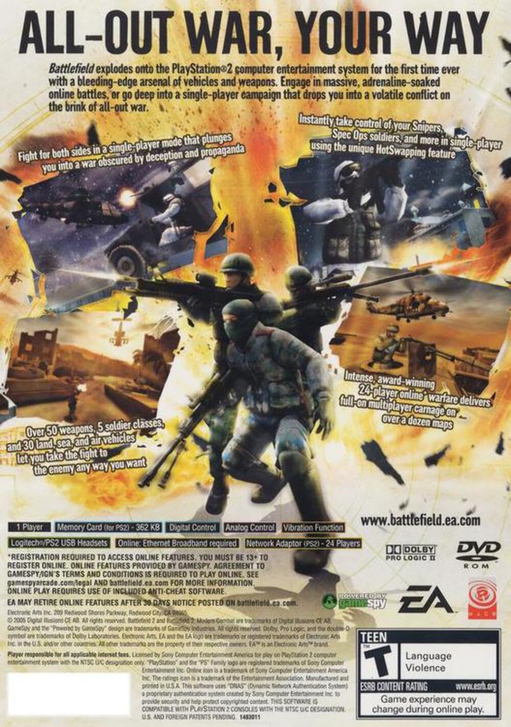 Battlefield 2 Modern Combat - PlayStation 2