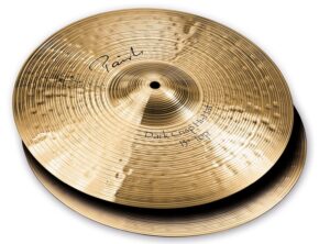 paiste 13 inch signature dark crisp hi-hat cymbals