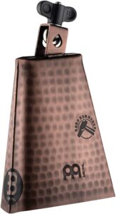 meinl percussion stb625hh-c 6 1/4-inch hand hammered steel cowbell, copper color finish