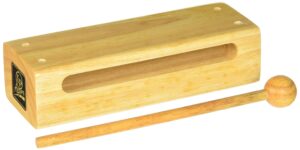 latin percussion lpa211 aspire large wood block with striker