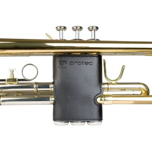 protec trumpet leather valve guard, model l226