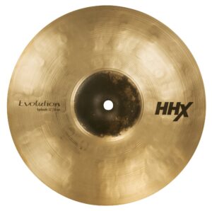 sabian 12" hhx evolution splash, brilliant finish