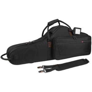 protec pb305ct tenor saxophone pro pac case-contoured (black)