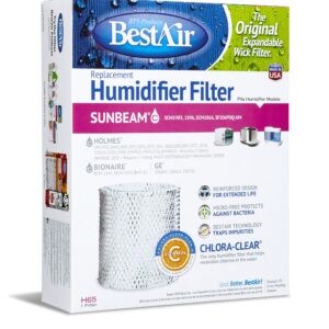 Bestair H65 Extended Life Humidifier Wick Filter