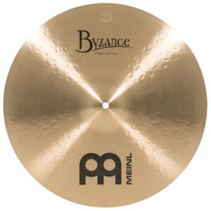 meinl cymbals b17mtc byzance 17-inch medium thin traditional crash cymbal (video),metallic