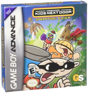 codename: kids next door - game boy advance