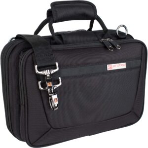 protec bb clarinet slimline pro pac case, black, model pb307