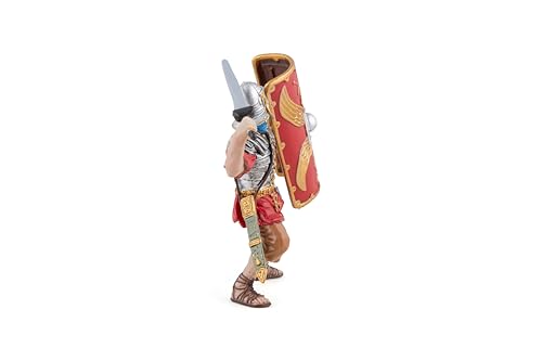 Papo -Hand-Painted - Figurine -Historicals -Roman legionnary -39802 - Collectible - for Children - Suitable for Boys and Girls - from 3 Years Old