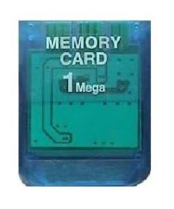 playstation 1 memory card (1 mb)