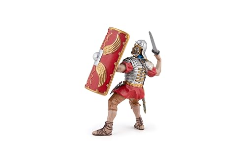 Papo -Hand-Painted - Figurine -Historicals -Roman legionnary -39802 - Collectible - for Children - Suitable for Boys and Girls - from 3 Years Old