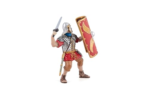 Papo -Hand-Painted - Figurine -Historicals -Roman legionnary -39802 - Collectible - for Children - Suitable for Boys and Girls - from 3 Years Old