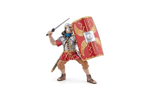 Papo -Hand-Painted - Figurine -Historicals -Roman legionnary -39802 - Collectible - for Children - Suitable for Boys and Girls - from 3 Years Old