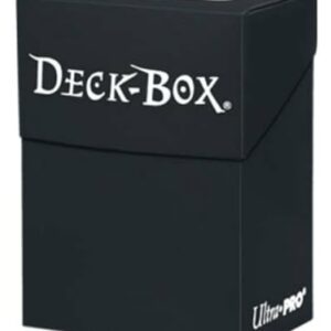 Ultra Pro 80 Card Deck Box - Black