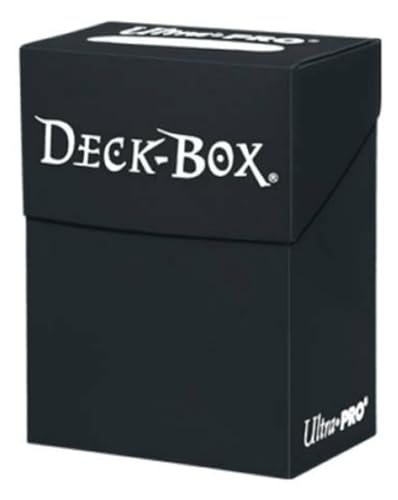 Ultra Pro 80 Card Deck Box - Black