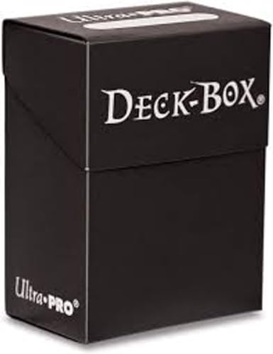 Ultra Pro 80 Card Deck Box - Black