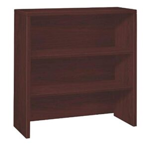 hon 10500 series bookcase hutch, 36w x 14.63d x 37.13h, mahogany