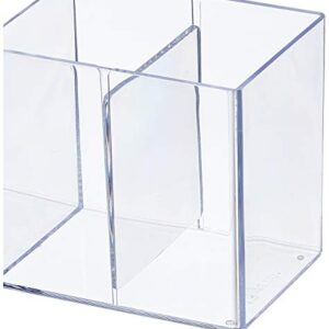 Ultra PRO All Team 2-Piece Storage Box, 4 Compartment, Clear