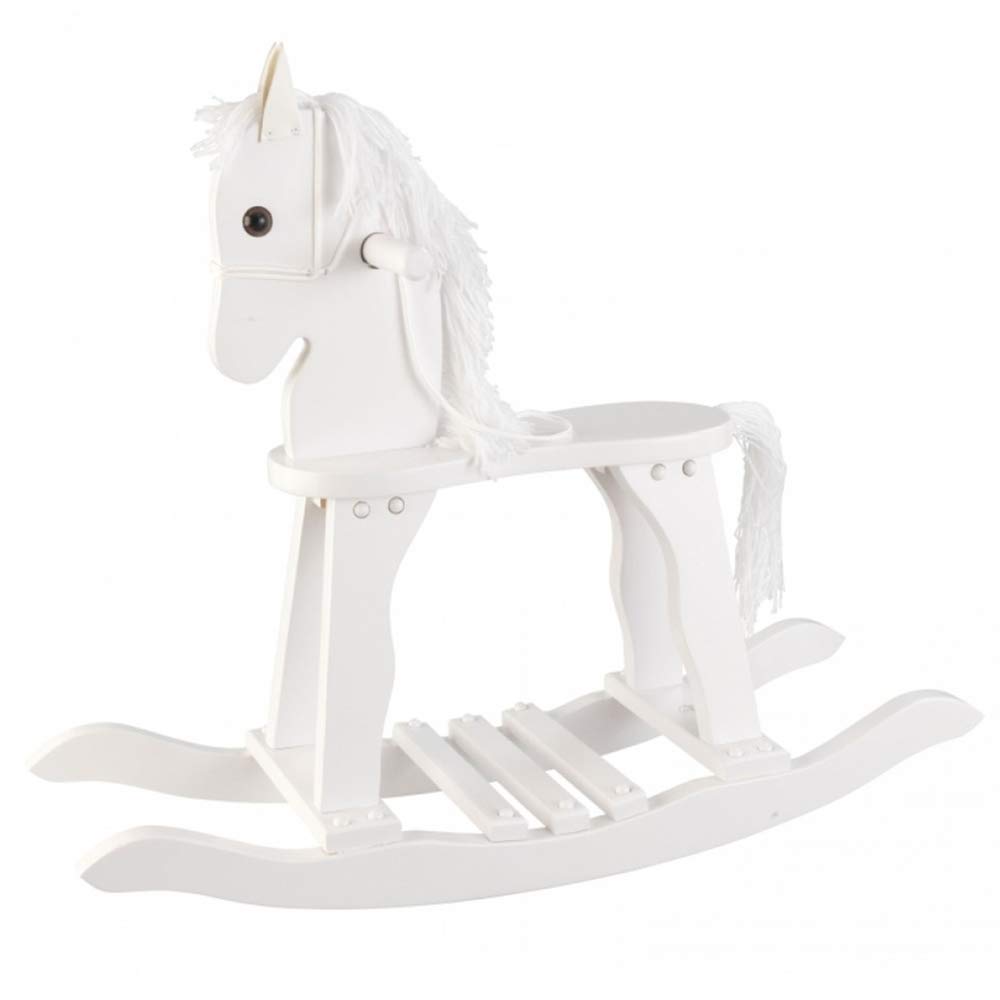 KidKraft Derby Rocking Horse - White