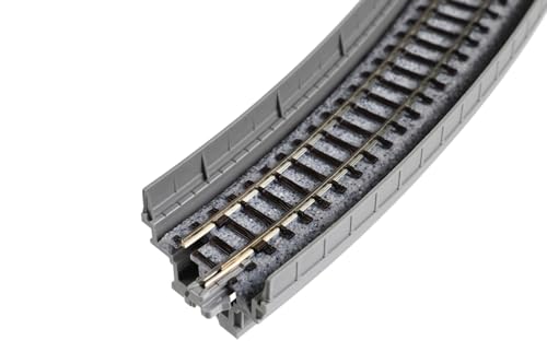 Kato USA Inc. N 315mm 12-3/8 Radius 45-Degree Viaduct 2 KAT20520 N Track