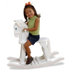 KidKraft Derby Rocking Horse - White