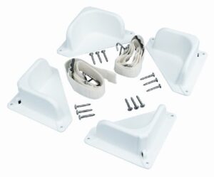 igloo cooler tie down kit, metal (9797)