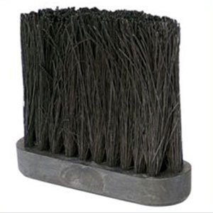 uniflame tampico fireplace broom replacement brush head, 4-inch