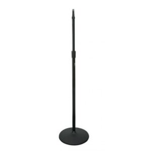 atlas sound ms20e heavy duty microphone stand, iron base, black