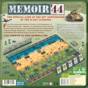 Memoir '44 Board Game - WWII Historical Board Game of Epic Battles! Tabletop Miniatures Strategy Game for Kids & Adults, Ages 8+, 2-8 Players, 30-60 Minute Playtime, Made by Days of Wonder