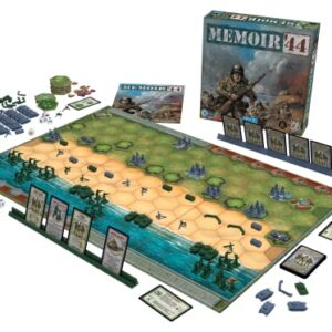 Memoir '44 Board Game - WWII Historical Board Game of Epic Battles! Tabletop Miniatures Strategy Game for Kids & Adults, Ages 8+, 2-8 Players, 30-60 Minute Playtime, Made by Days of Wonder