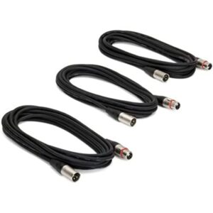 samson 18' mic cable (3 pack) mc18