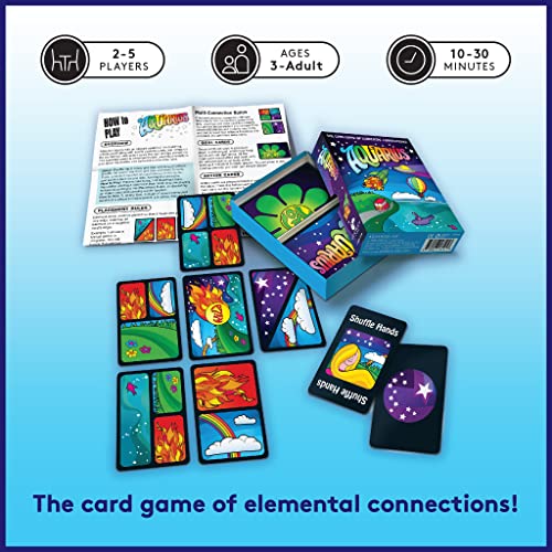 Aquarius Card Game - Elemental Strategy for 2-5 Players