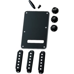 Fender Electric Guitar Strat Accessory Kit - Black