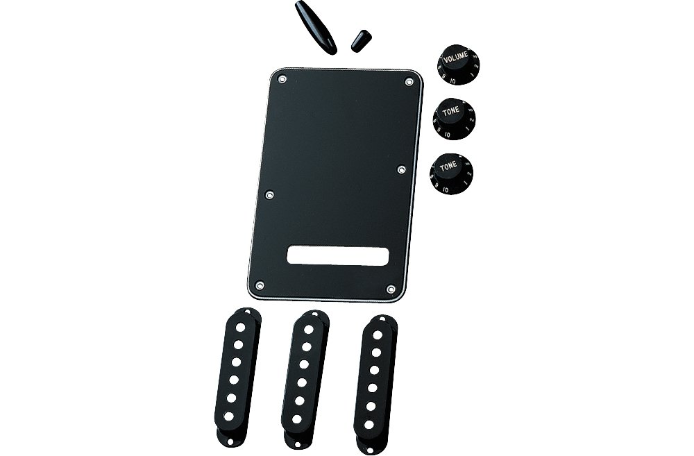 Fender Electric Guitar Strat Accessory Kit - Black