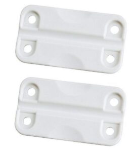 igloo 24012 plastic hinges for ice chests (1-pair), white, standard size, contain uv inhibitors