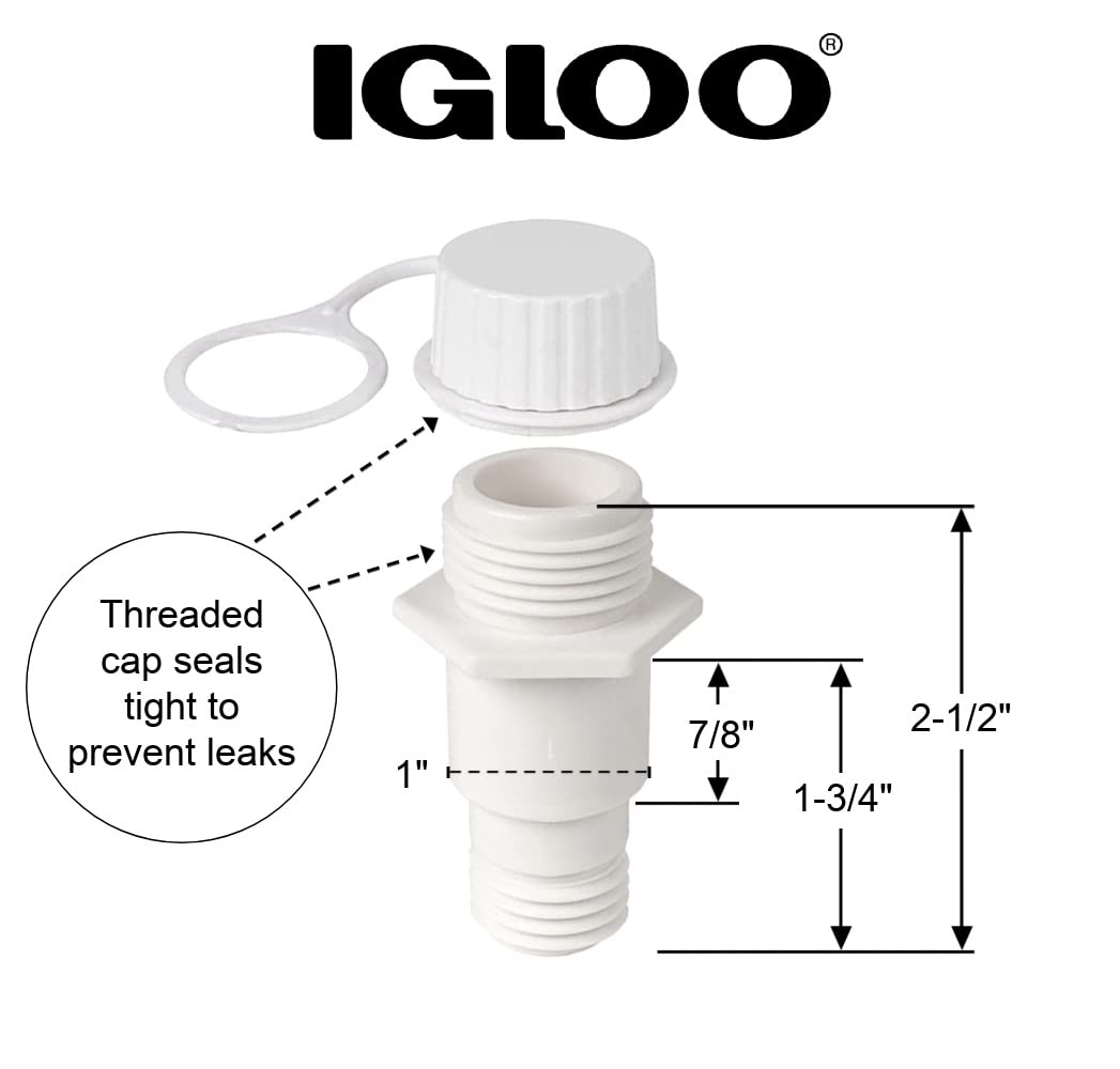 Igloo Replacement Threaded Drain Plug