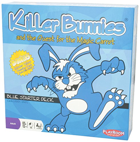 Playroom Entertainment Killer Bunnies and the Quest for the Magic Carrot; Blue Starter Deck