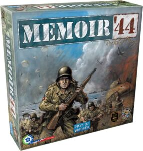 memoir '44 board game - wwii historical board game of epic battles! tabletop miniatures strategy game for kids & adults, ages 8+, 2-8 players, 30-60 minute playtime, made by days of wonder