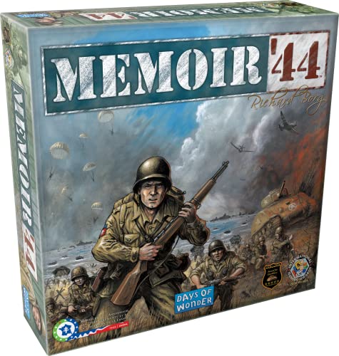 Memoir '44 Board Game - WWII Historical Board Game of Epic Battles! Tabletop Miniatures Strategy Game for Kids & Adults, Ages 8+, 2-8 Players, 30-60 Minute Playtime, Made by Days of Wonder