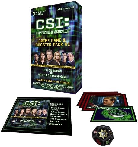 Specialty Board Games CSI: Crime Game Booster Pack