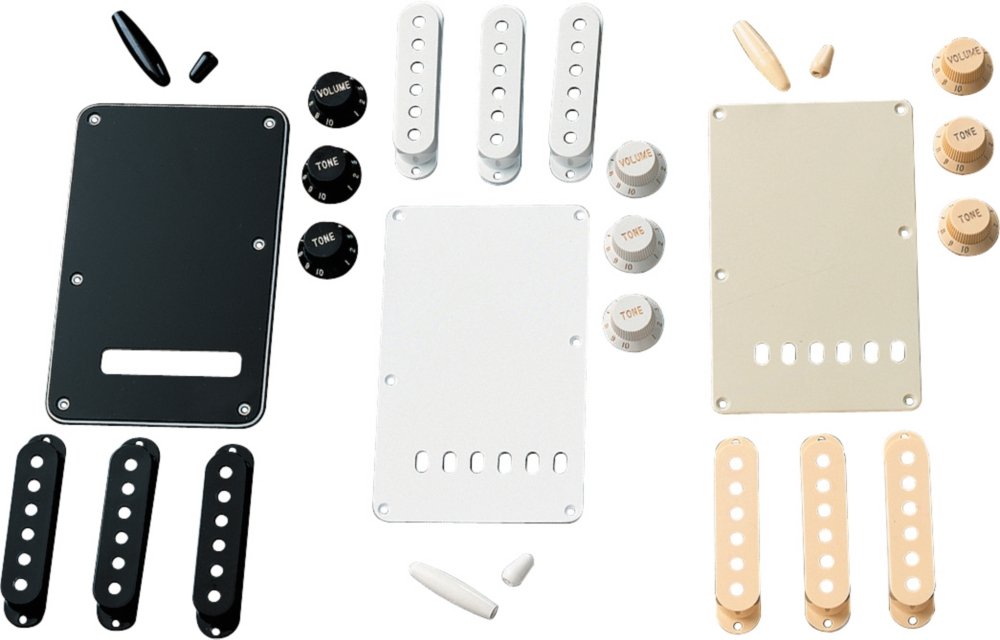 Fender Electric Guitar Strat Accessory Kit - Black