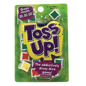 toss up dice game — the addictively dicey dice game — roll the dice and win big — ages 8+