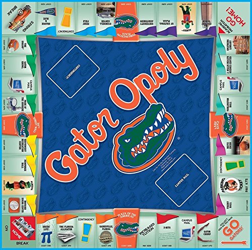 Late for the Sky University of Florida Gatoropoly Blue, Orange