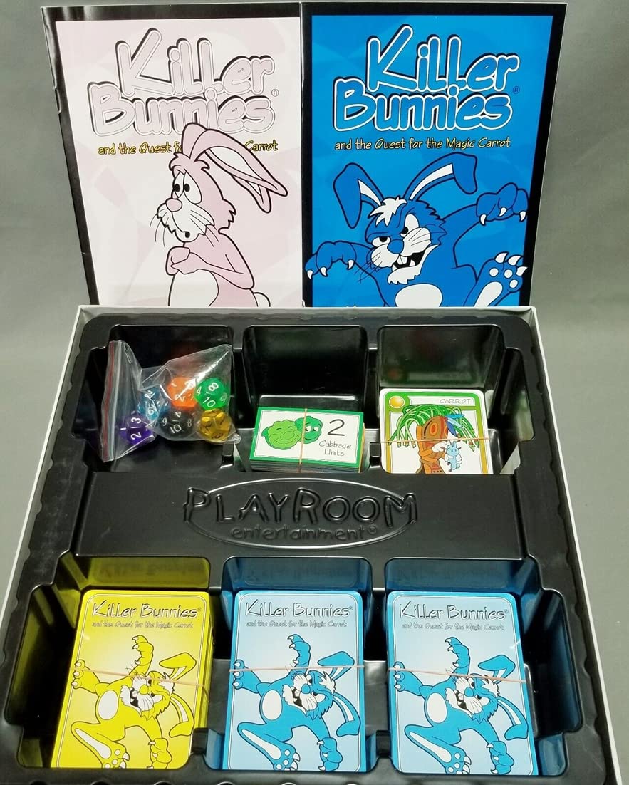 Playroom Entertainment Killer Bunnies and the Quest for the Magic Carrot; Blue Starter Deck