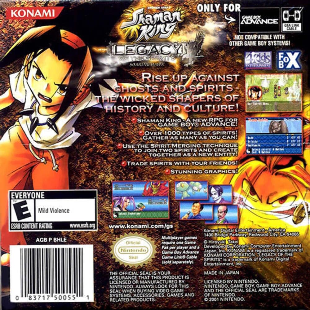 Shaman King: Legacy of Spirits Soaring Hawk