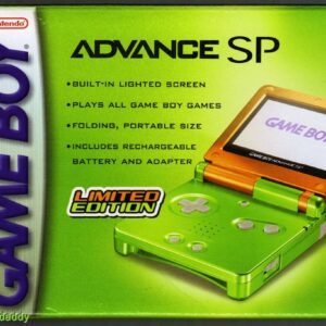 Game Boy Advance SP Limited Edition Lime/Orange