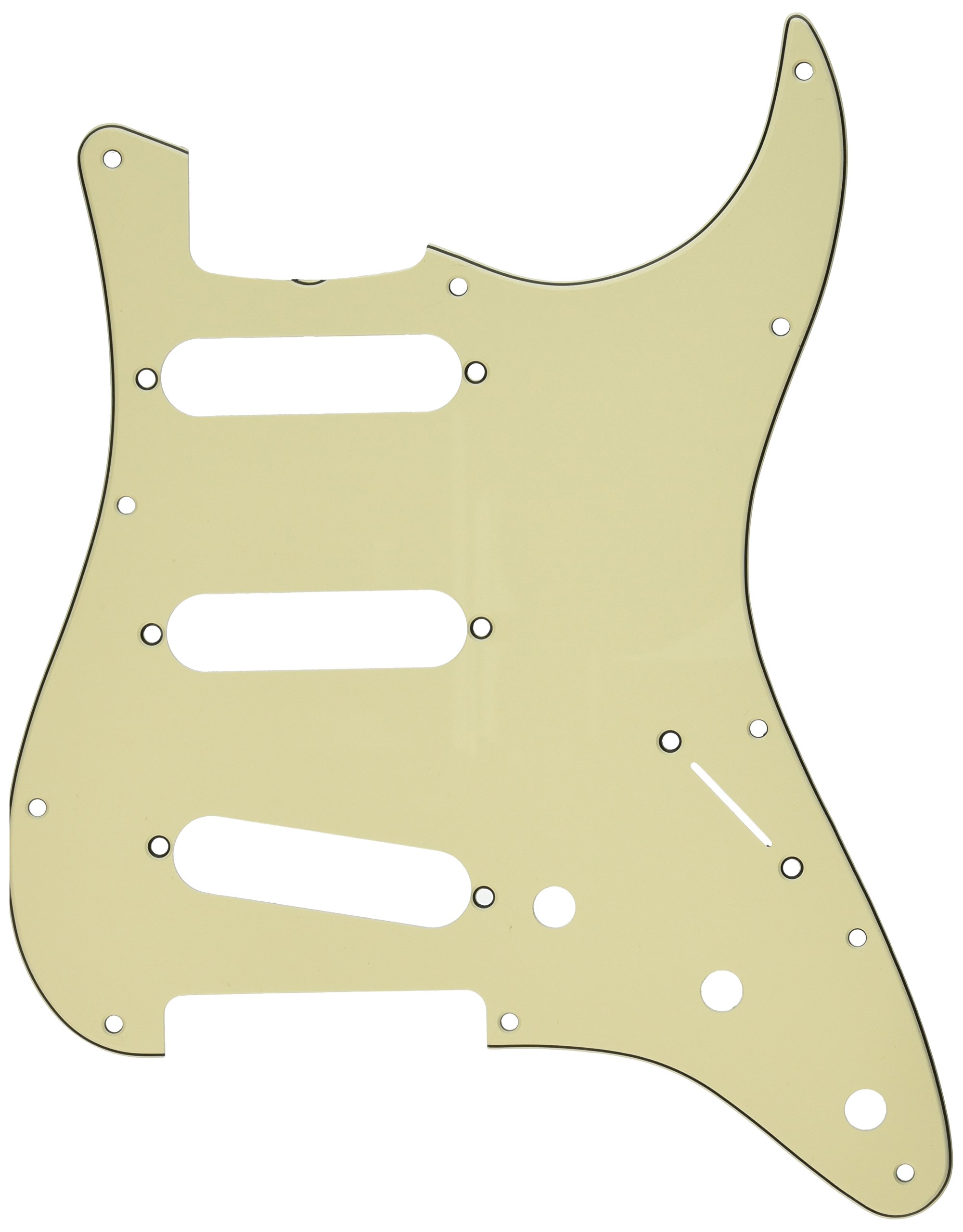 Fender 62 Stratocaster 11 Hole Mint Green Pickguard, 3-Ply for 3 Single Coil Pickups